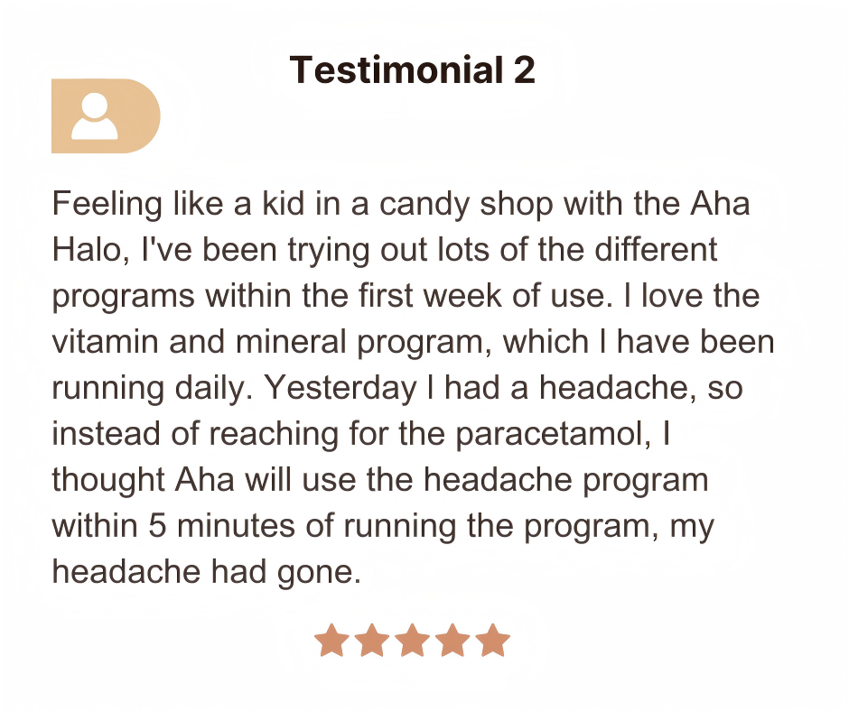 Aha Halo: Real User Stories of Quick Health Transformation - Aha Harmony