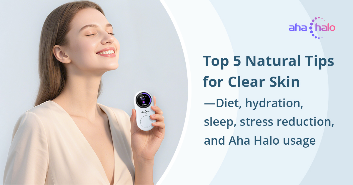 Top 5 Natural Tips for Clear Skin—Diet, hydration, sleep, stress ...